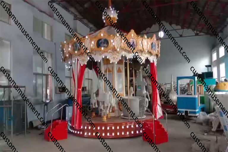 How do we custom 12 seats carousel horse rides for customers in ...