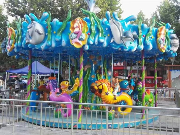 Captivate with Custom Ocean-Themed Carousel Rides for Sale